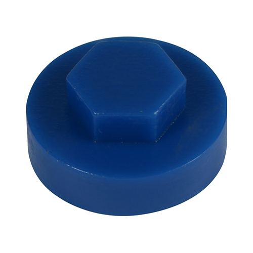 TIMCO | Hex Head Cover Caps - Gentian Blue