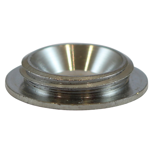 TIMCO | Threaded Screw Caps - Solid Brass - Satin Chrome